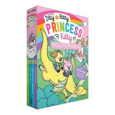 进口原版 英文原版 The Itty Bitty Princess Kitty Collection 2 小猫公主系列5-8盒装 贝蒂和凯蒂 英文版 进口英语原版书籍