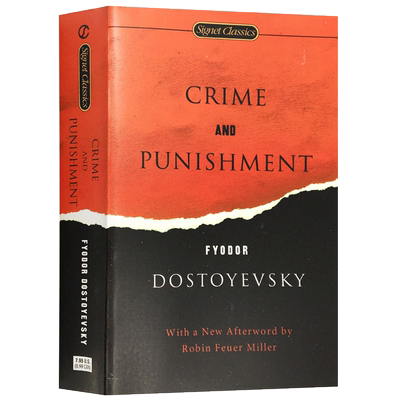 进口原版 罪与罚 英文原版小说 Crime and Punishment 陀思妥耶夫斯基文集 Fyodor Dostoyevsky 经典名著 白夜白痴少年作者 进