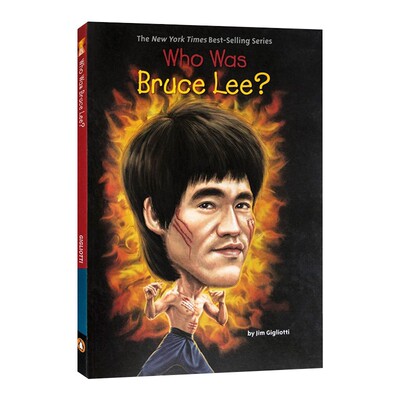 进口原版 谁是李小龙 英文原版 Who Was Bruce Lee? 儿童人物传记科普文学 进口英语原版书籍WhoWas/WhatWas/WhereIs/whois/Wha