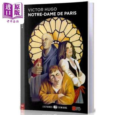 进口原版 *法文原版ELI Young Adult Readers French B2: Notre-Dame de Paris巴黎圣母院 法语学习分级阅读读物YOU   ELI Publish