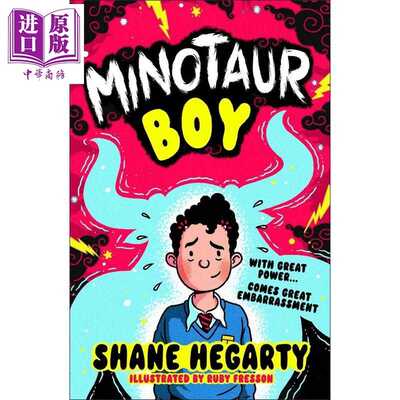 进口原版 *牛头怪男孩 成长冒险 8 12岁 英文原版 Minotaur Boy Shane Hegarty   DK Publishing