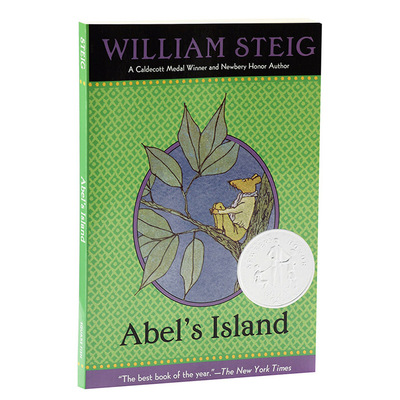 进口原版 *纽伯瑞银奖 老鼠阿贝漂流记 英文原版 Abel's Island 阿贝的荒岛 美国儿童作家WilliamSteig威廉史塔克作   St Martin's