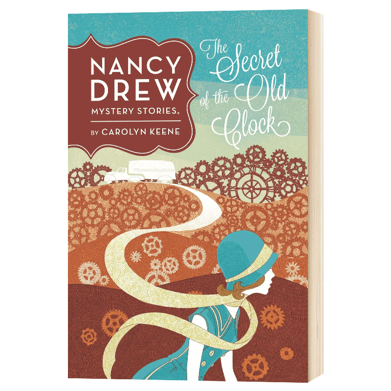 进口原版 Nancy Drew 1: The Secret of the Old Clock 南希德鲁系列1 老钟表的秘密 新版 儿童悬疑推理小说 Carolyn Keene 精