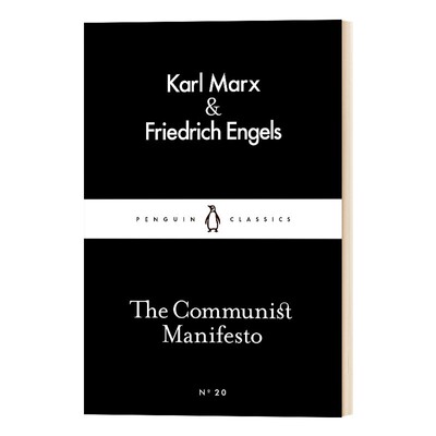 进口原版 瑞雅进口 The Communist Manifesto 宣言 小黑书系列 英文原版 英文版   Penguin