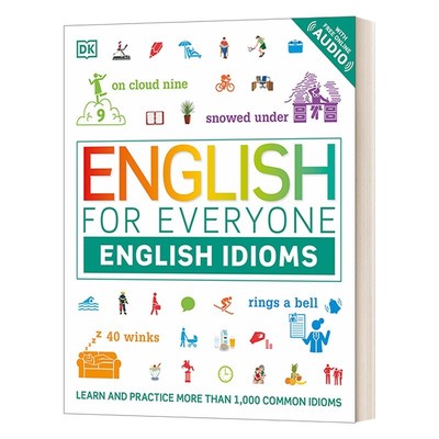 进口原版 DK人人学英语 英语习语 英文原版 English for Everyone English Idioms 英文版 进口英语原版书籍englishforEveryone
