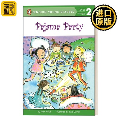 进口原版 英文原版 Pajama Party-Penguin Young Readers  Level 2  企鹅青少分级阅读2级 英文版 进口英语原版书籍   G P Putnam'