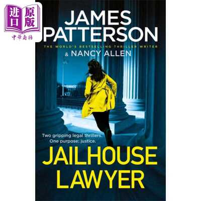 进口原版 *詹姆斯 帕特森 监狱律师 英文原版 Jailhouse Lawyer 流行小说   Cornerstone UK