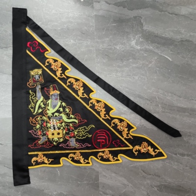 新品大二爷伯令旗孝子爷金钱伯旗