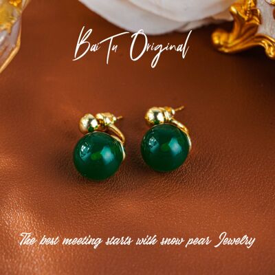 【柏荼】髓   原创设计 OE1640 耳环