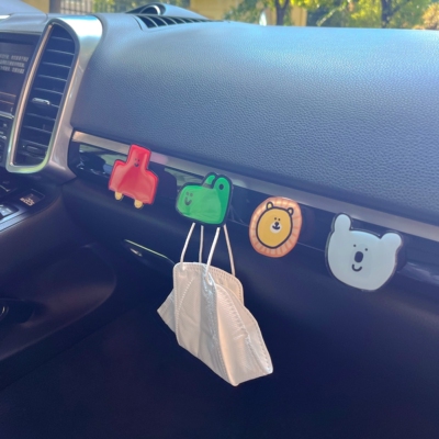 汽车车载小粘钩卡通可爱系列