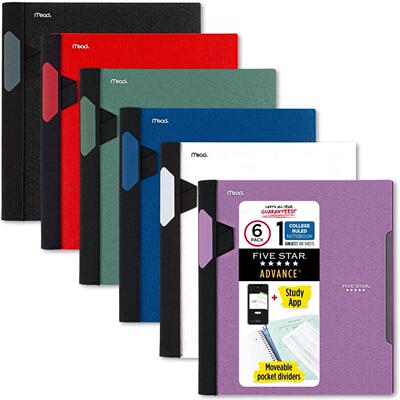 MEAD防水面三孔笔记本