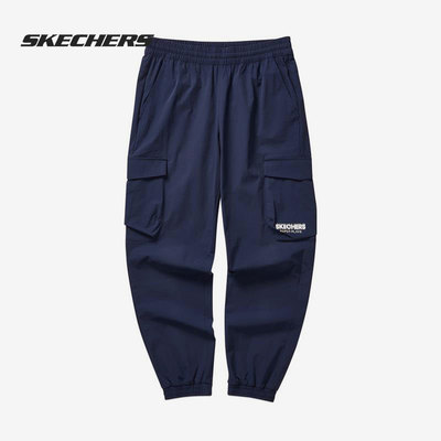 Skechers/斯凯奇男子正品运动休闲长裤清仓特价L321M101-002Z