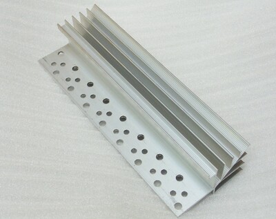 功放散热铝 255*90*52mm  重370g 适用于金封管