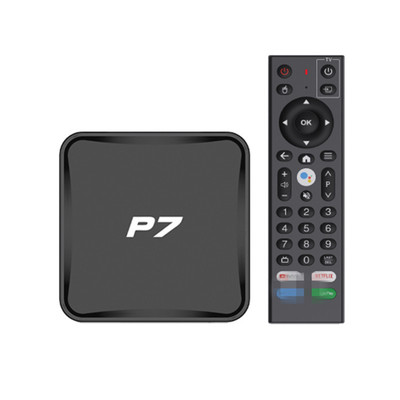 跨境 p7机顶盒全志H618盒子 双频5GWIFI语音遥控高清播放器2G/16G