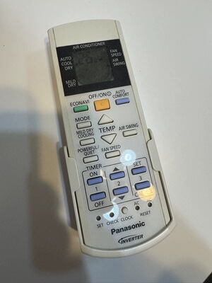 适用松下空调遥控器RS-PS12QK-1 4498-1 4502-1 A75C3300 全新