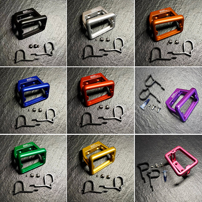 UnionJack 小布折叠自行车改装全CNC铝制一体猪鼻轻量化55g HH款