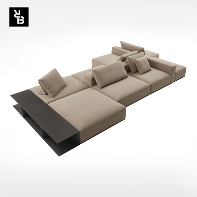 意式风羽绒设计师大平层别墅沙发