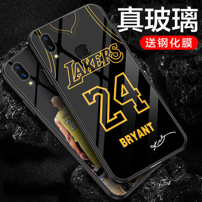 nba篮球vivo Z3/Z1青春版手机壳kobe科比X20Plus/X21i/Z5X玻璃Y85