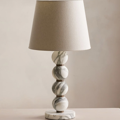 Cappellini奢石台灯后现代轻奢设计师客房女儿艺术床头灯