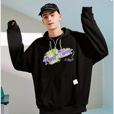 清仓小恶魔纯棉毛圈连帽卫衣男女