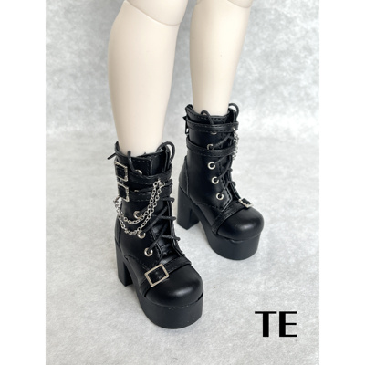 【TE BJD】4分女高跟鞋bjd娃娃鞋子魔岛振鹭mdd 大力力胖4肉四