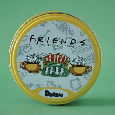 老友记周边游戏马口铁盒子