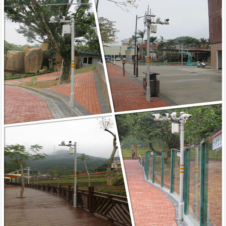1-10米定制道路公路安防监控立杆工程加长路灯庭院杆景观电线杆