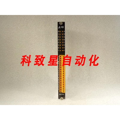 工业配件BERNECKER+RAINER MDA115-0数字输出模块REV 00 00 24V=