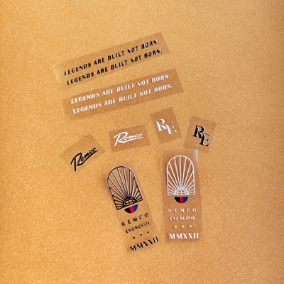 闪电艾菲内普尔TARMAC贴纸