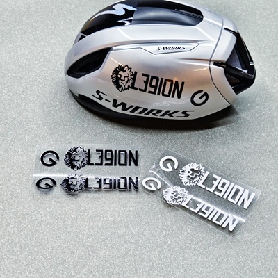 闪电头盔贴纸个性美化