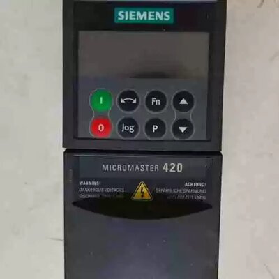 议价Micromaster 420 变频器 0.75 工业工控调速设备维修