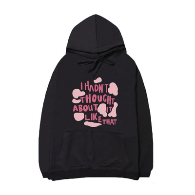 billkog秋冬宽松简约连帽套头