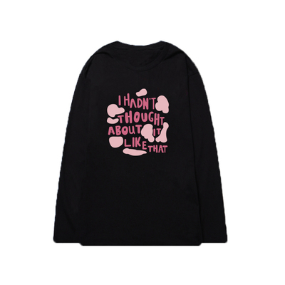 billkong长袖t恤女早春季纯棉