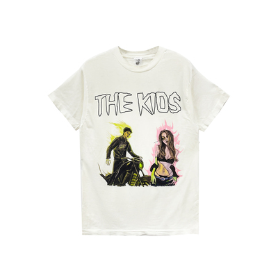 正品DeadlyDoll漫画女郎印花短袖