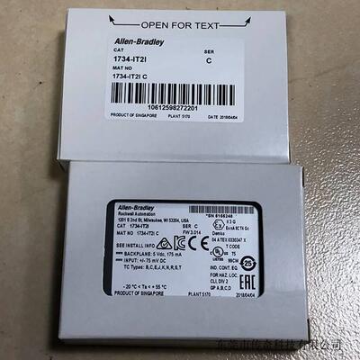 1734-IT2I Rockwell AB PLC 模块 全新 原装 进口 美国 1734IT2I