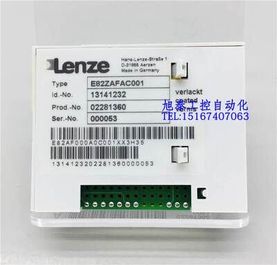 全新原装德国进口伦茨变频器模块 E82ZAFAC001 接口模块 质量保证