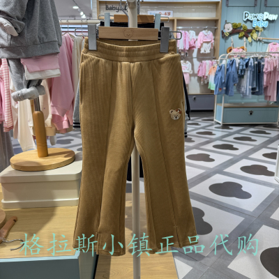 PawinPaw童装正品冬女童灯芯绒裤
