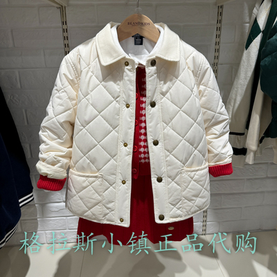 衣恋童装正品冬女童棉服夹克外套