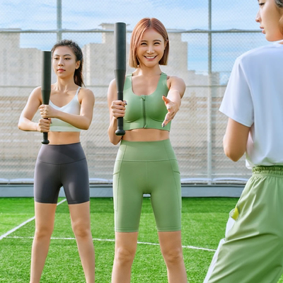 李宁2024运动文胸训练紧身胸衣