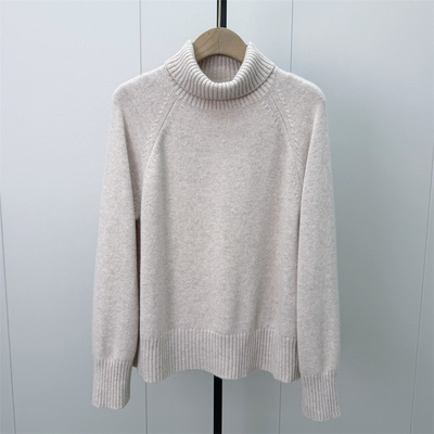 fei●2026冬季新品 高领绵羊毛衫女保暖舒适打底基础百搭毛衣8118