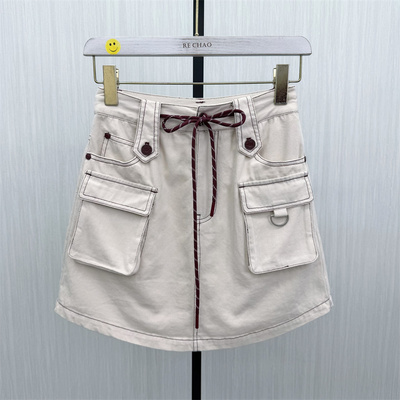 伊●2026夏季新品 牛仔短裤女高腰显瘦直筒休闲百搭阔腿裤3275