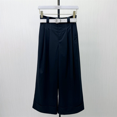 迪●2026夏季新品 阔腿裤女高腰显瘦宽松直筒百搭休闲长裤6711