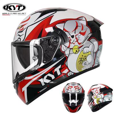 摩托车赛车kyt全盔四季