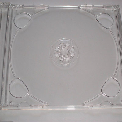 日本双碟CD盒 2Disc 侧边磨砂 高透明2CD塑料盒子