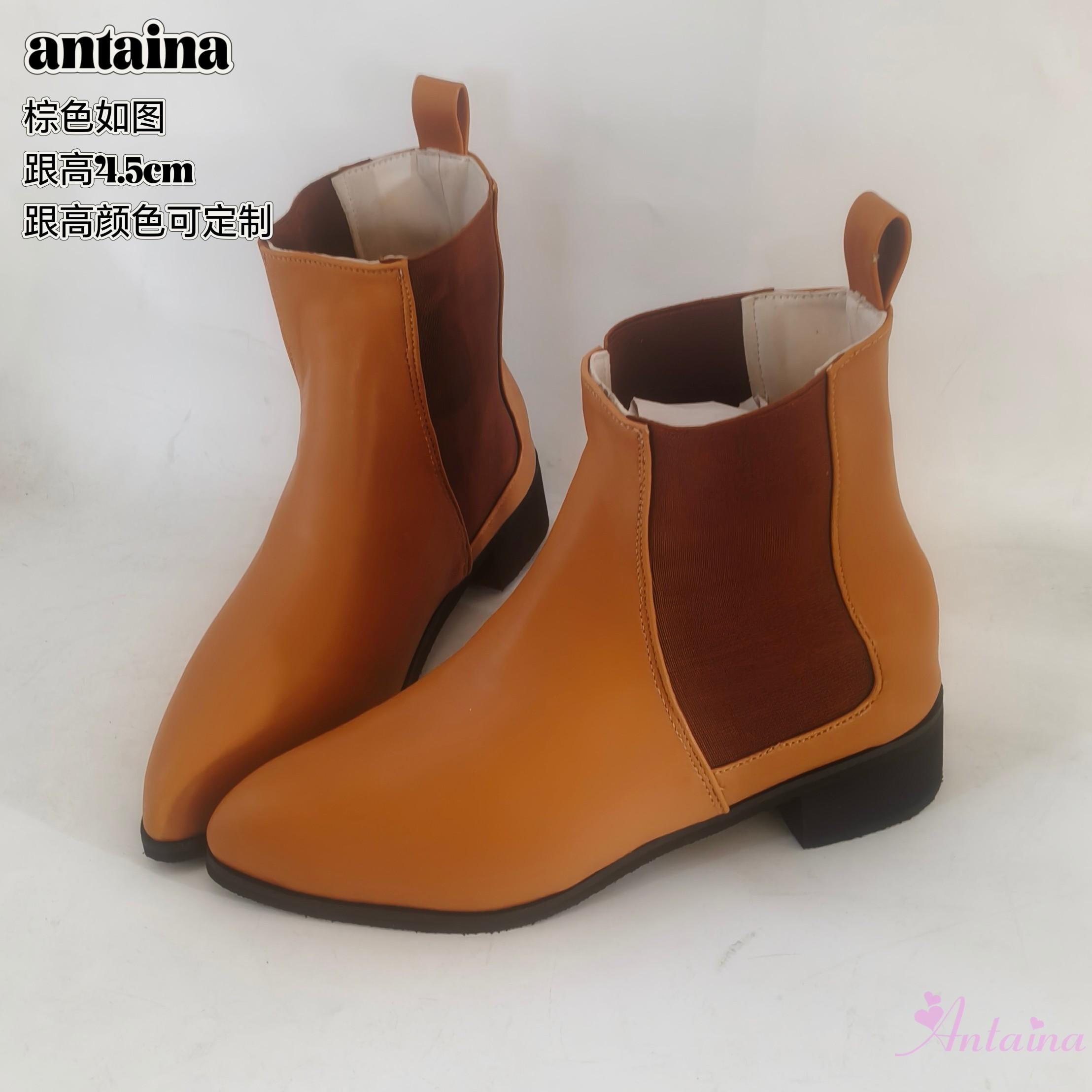 antaina定制奢华女士时尚长靴高端华丽舒适细跟显瘦秋冬百搭507