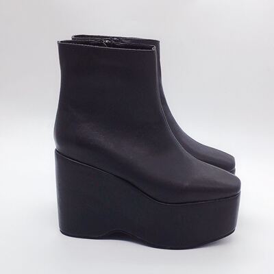 antaina韩潮时装周走秀同款短靴