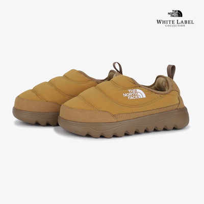 北面男女户外休闲棉鞋一脚蹬防滑