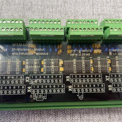 议价MXM402 多路复用模块 工控自动化信号输入模块维修