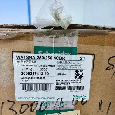 议价WATSNA-250/250.4CBR 转换开关电器 工控自动化电气配件维修