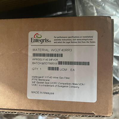 议价WG2F40RR3 气体过滤器 Wafergard II PTFE膜 3/8VCR维修